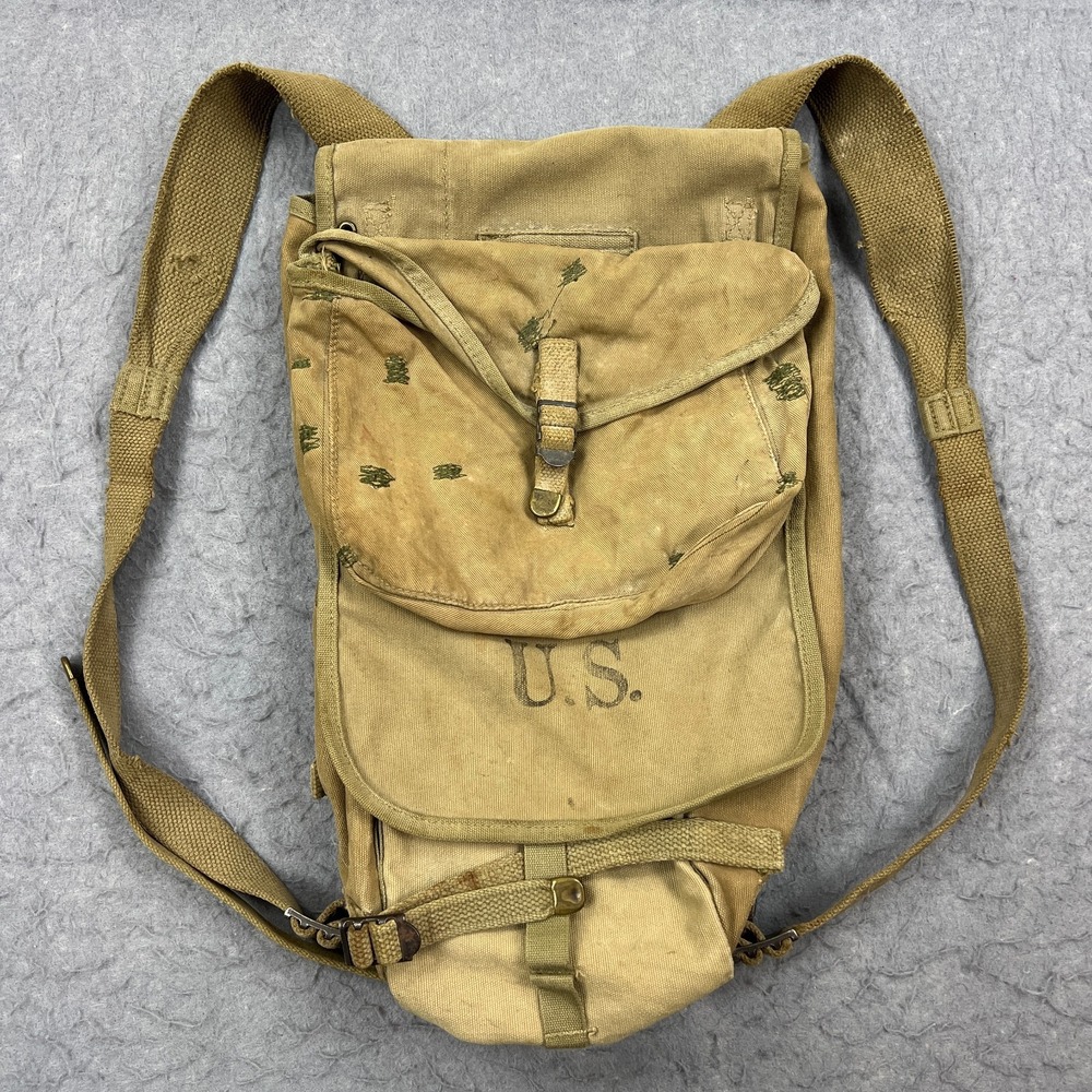 Us Army Ww1 Ww2 M1910 Haversack Combat Field Backpack… - Gem